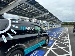 Energising the NEC Solar PV Carport |News | Ineco Energy